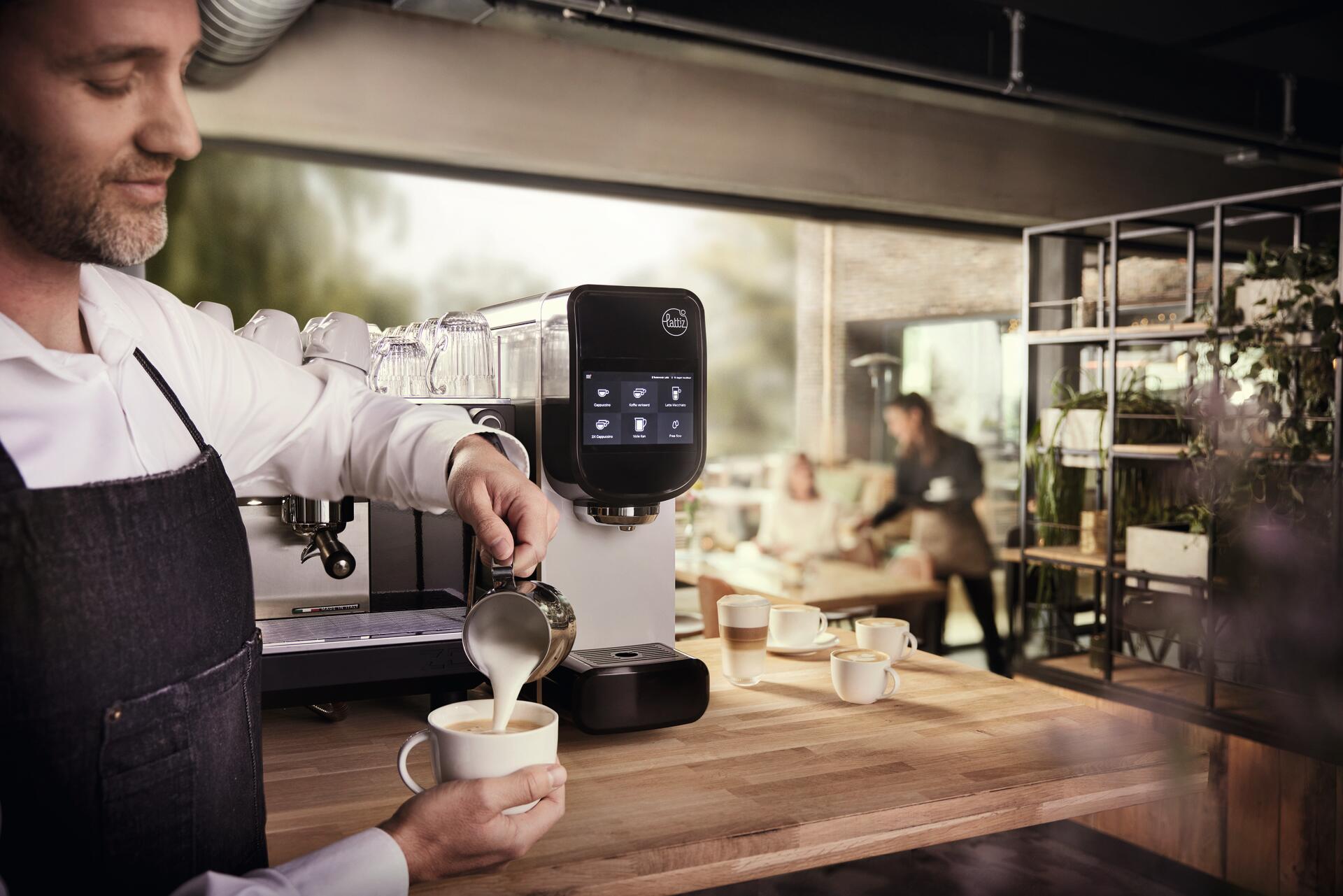 The smart milk solution for coffee professionals and baristas | Lattiz